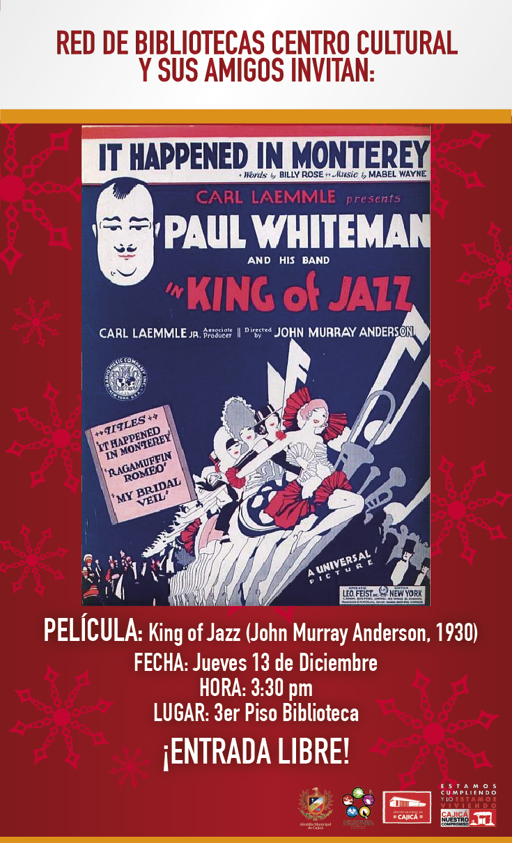 King-of-Jazz-(John-Murray-Anderson,-1930) - Instituto Municipal de ...